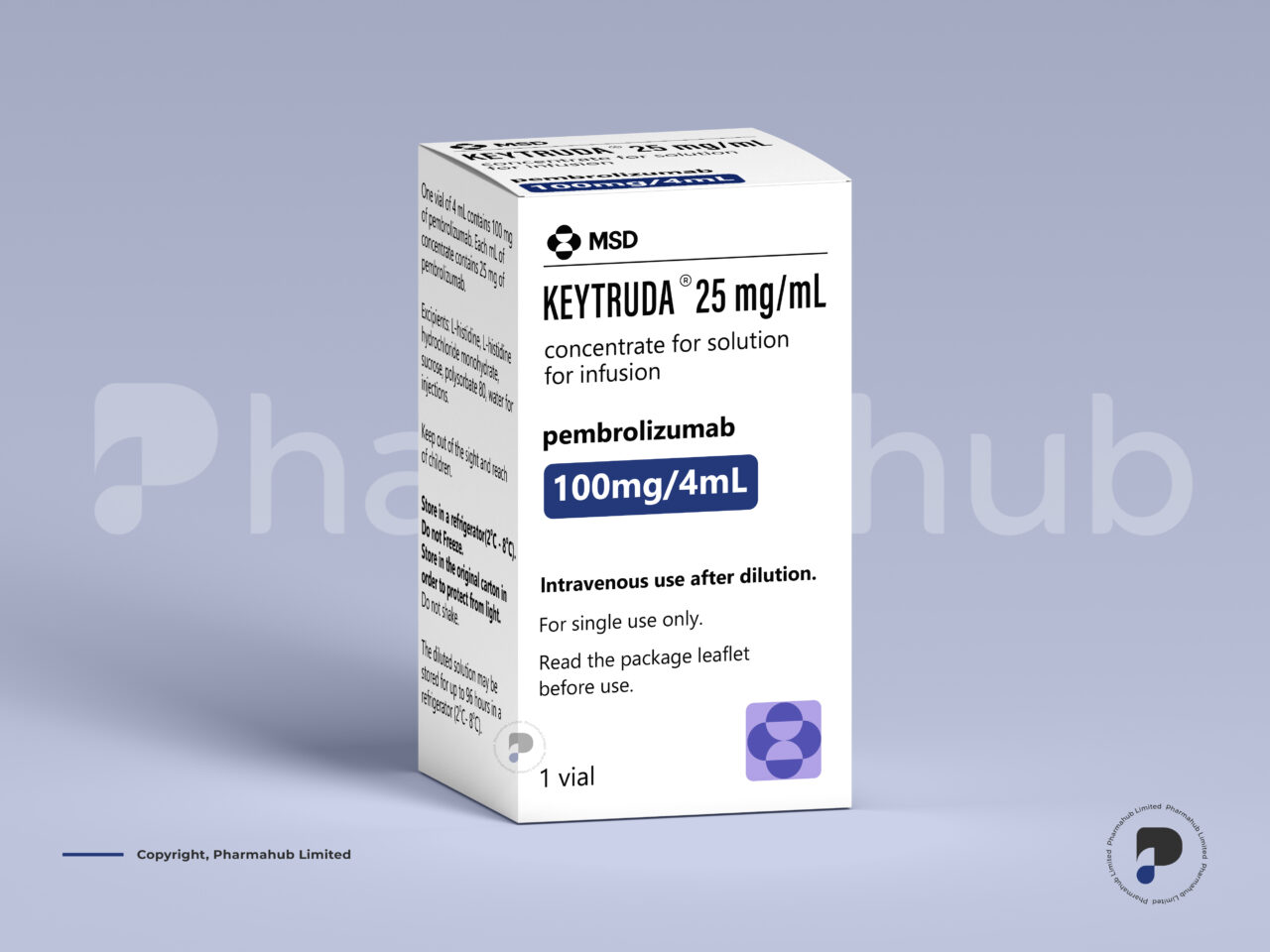 Discover KEYTRUDA 25mg/ml Infusion at Pharmahub - Revolutionizing ...