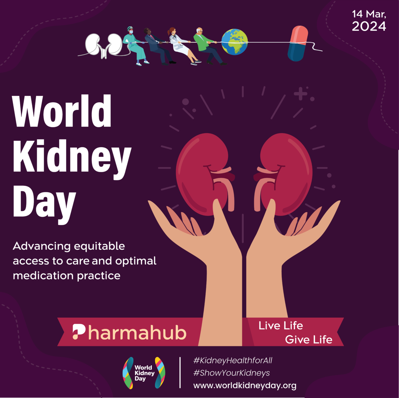 Embracing Harmony on World Kidney Day 2024 : Advocate Kidney Wellness ...